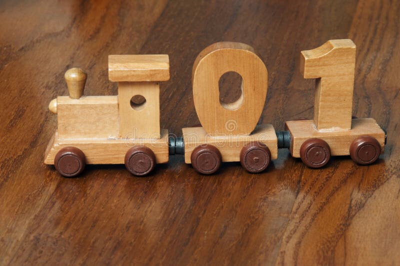 Wooden train of numbers stock image. Image of numeric - 21855201