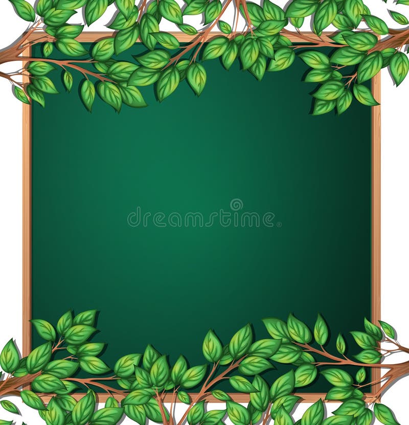 Branch Frame for Christmas Web Design. Transparent Background Stock ...