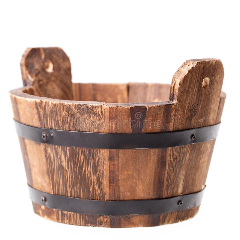 Wooden vat stock photo. Image of single, background, barrel - 65734802