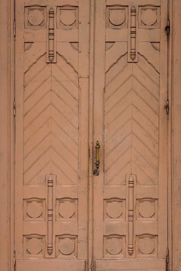 Wooden Vintage Doors Texture Stock Photo - Image of painted, texture ...