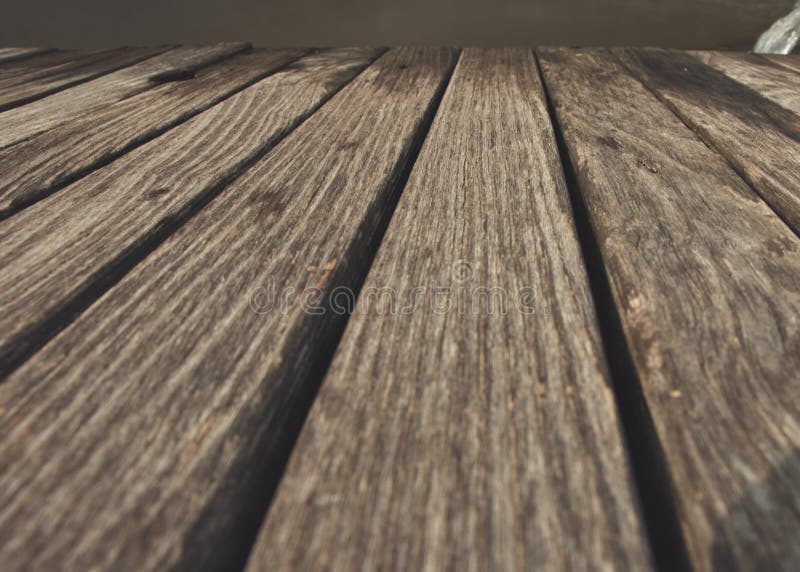 Wooden Walkway or Texture Background Stock Image - Image of grain ...