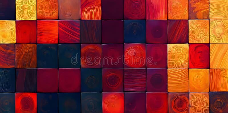 The Wooden Wall Boasts a Unique Design with Interlocking Blocks that ...