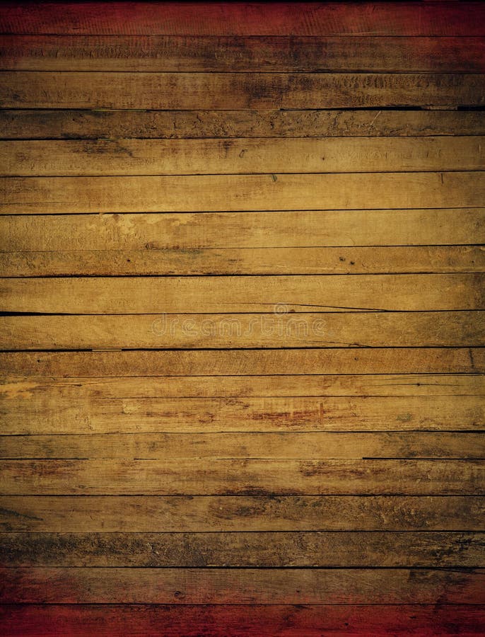 Wooden Wall Rustic with Red Accents Stock Photo - Image of backgrounds ...