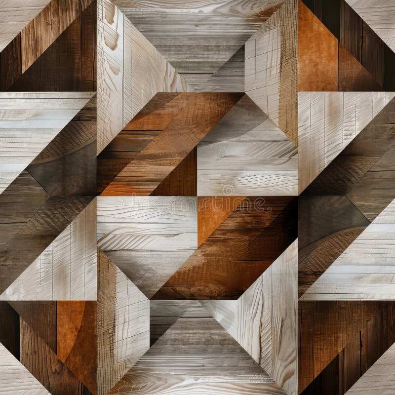 Wooden Wall Texture. Seamless Pattern. 3d Rendering Stock Photo - Image ...