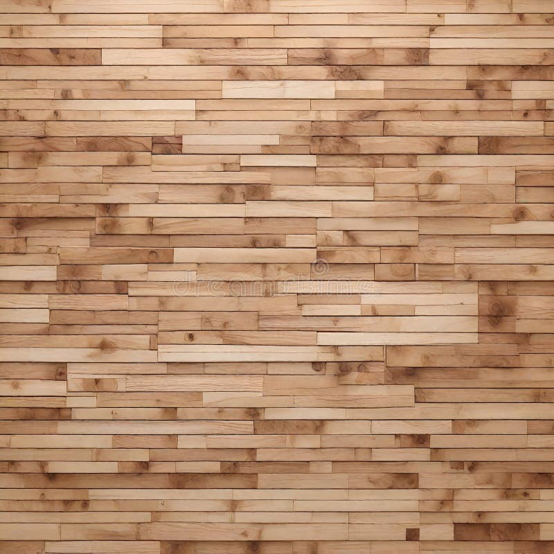 Wooden Wall, Wood Texture with Natural Patterns Stock Illustration ...