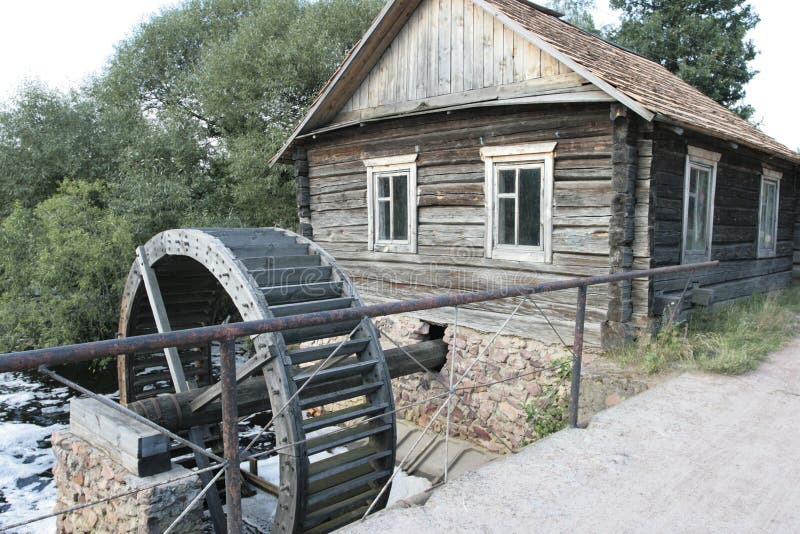 Wood Water Mill stock image. Image of latin, water, wood - 5002131