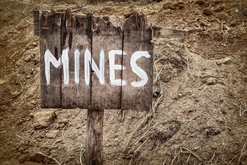 230 Minefield Sign Stock Photos - Free & Royalty-Free Stock Photos from ...