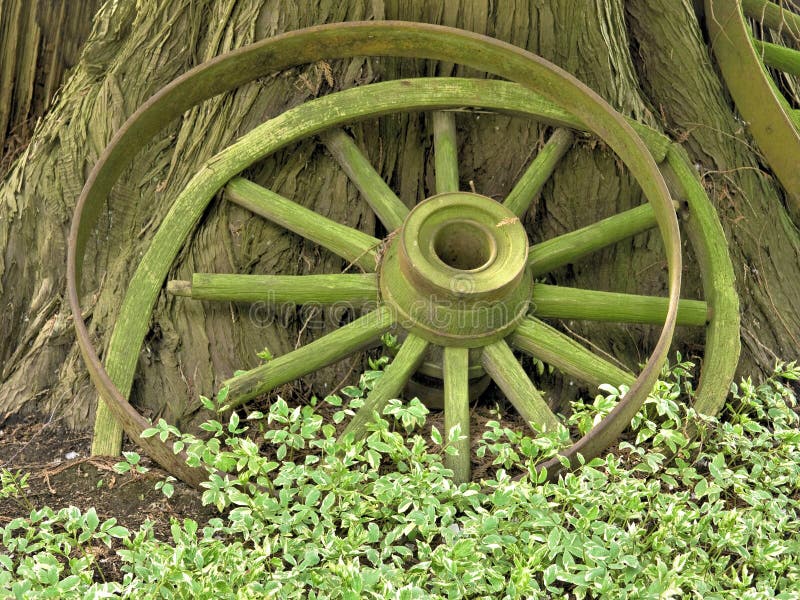 Wooden wheels stock image. Image of wooden, wheel, wagon - 8455201