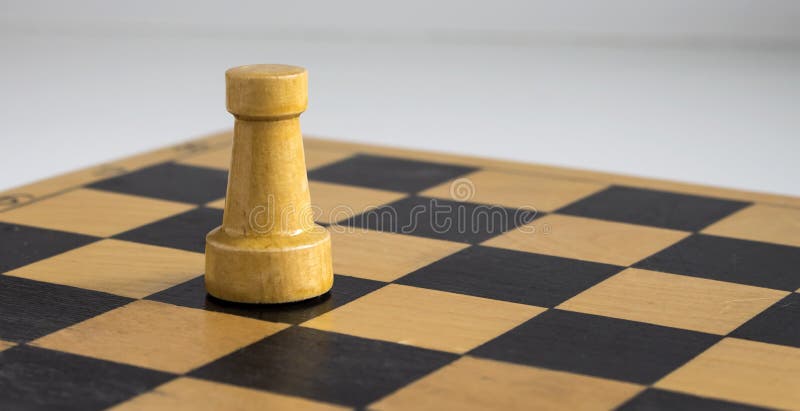 Wooden Chess Rooks on the Chessboard Stock Image - Image of choice ...