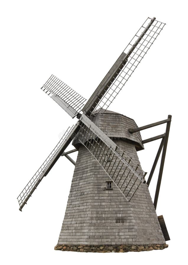 Wooden wild mill isolated stock image. Image of wings - 82032059