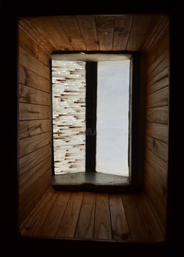 Wooden Window Frame stock photo. Image of brightness - 41391108
