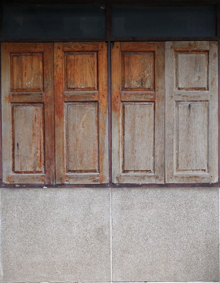 Texture of wooden window stock photo. Image of thailand - 44970906