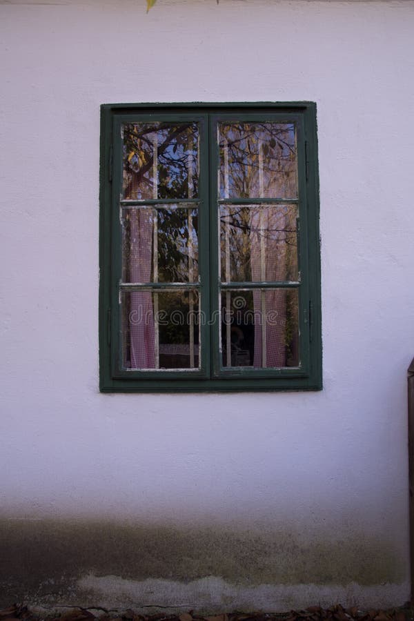 Wooden Window of an Old House without Glass No.2 Stock Photo - Image of ...