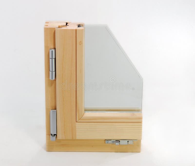 Wooden window profile stock photo. Image of window, construction - 57744482