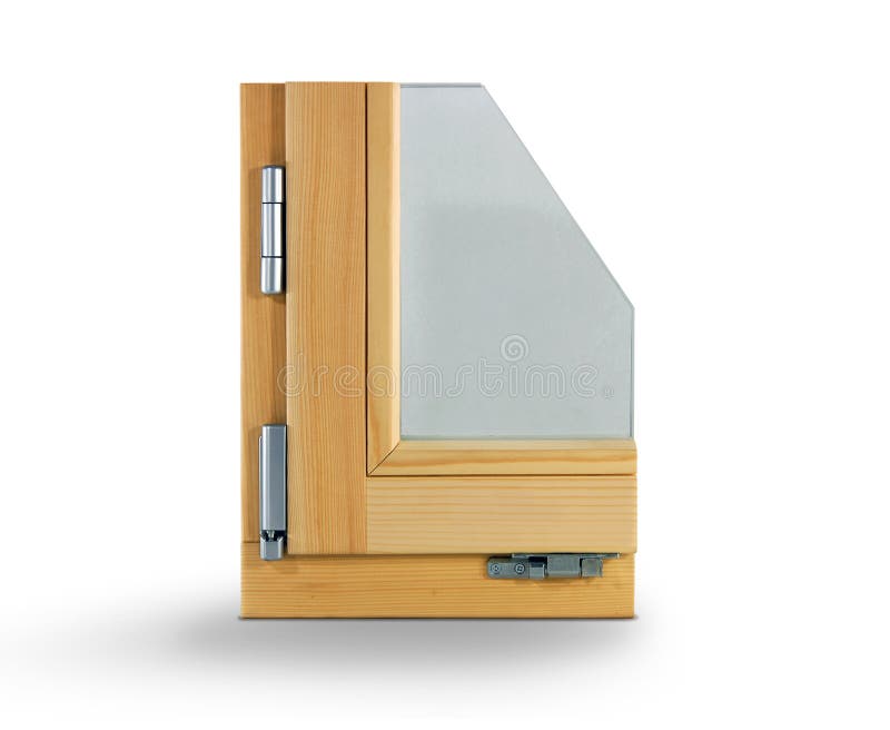 Wooden window profile stock photo. Image of window, construction - 57744482