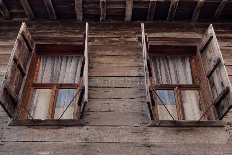 Wooden Windows stock photo. Image of bulgaria, open, sozopol - 11247816