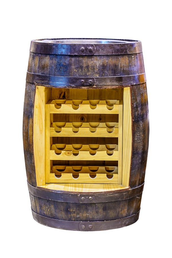 Wooden Wine Fridge. stock photo. Image of vintage, container - 45220916