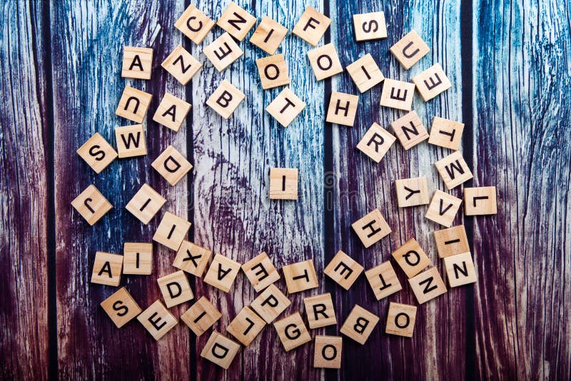 Wooden word I template stock photo. Image of closeup - 171150840
