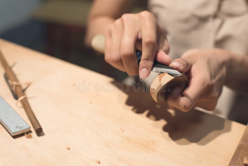 Wooden working stock photo. Image of carpentry, chinese - 71858364