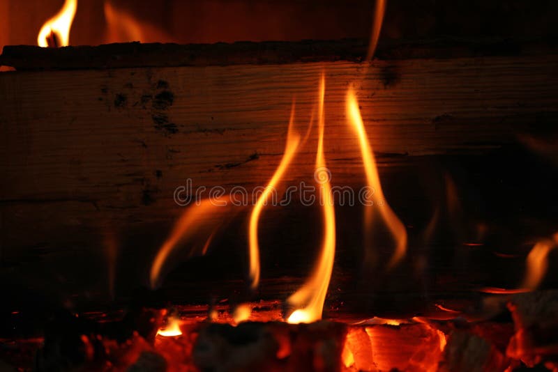 Woodfire Fire glow wood stock image. Image of heat, inferno - 185839839