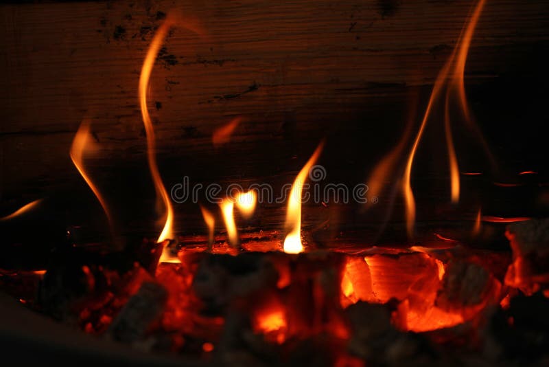 Woodfire Fire glow wood stock image. Image of heat, inferno - 185839839