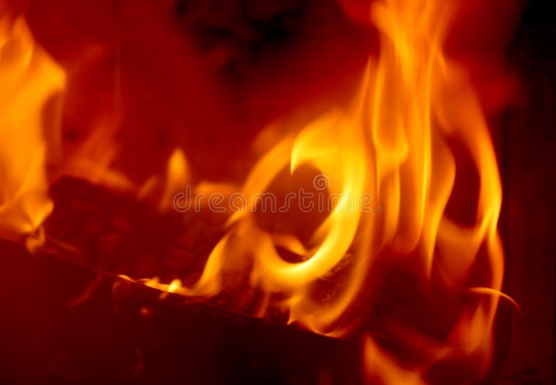 Woodfire Fire glow wood stock photo. Image of oven, chimney - 185840570