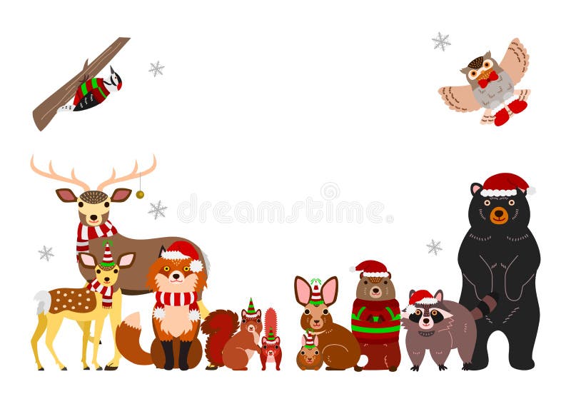 Woodland Animals Stock Illustrations – 11,459 Woodland Animals Stock ...