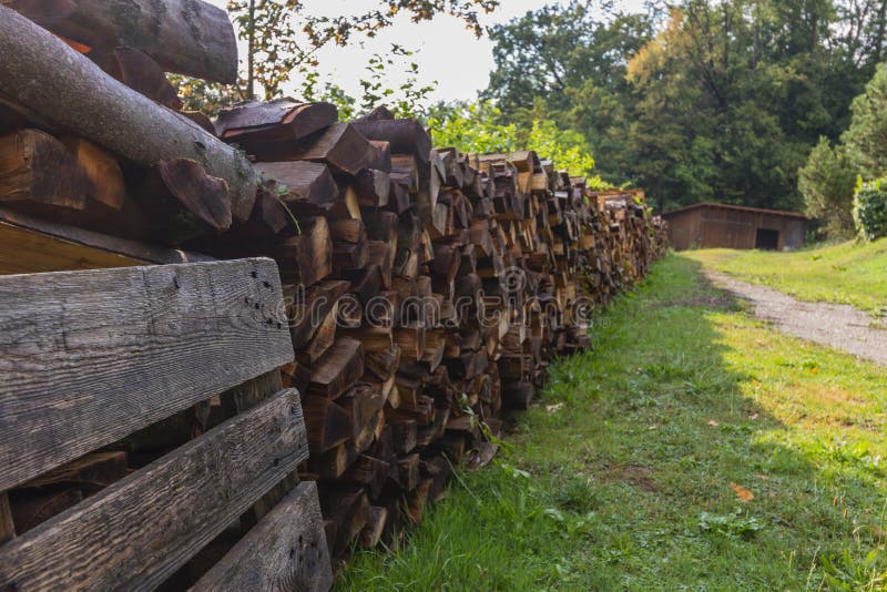 A woodstock on a field stock photo. Image of fire, fireplace - 171418928