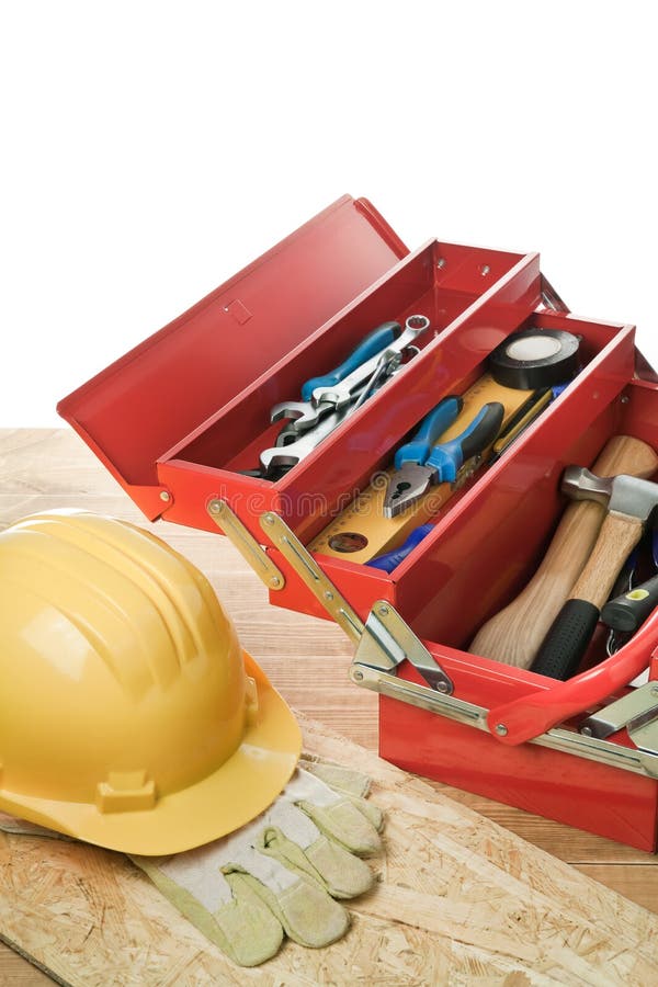 Set of working tools stock photo. Image of drill, cutter - 20370338