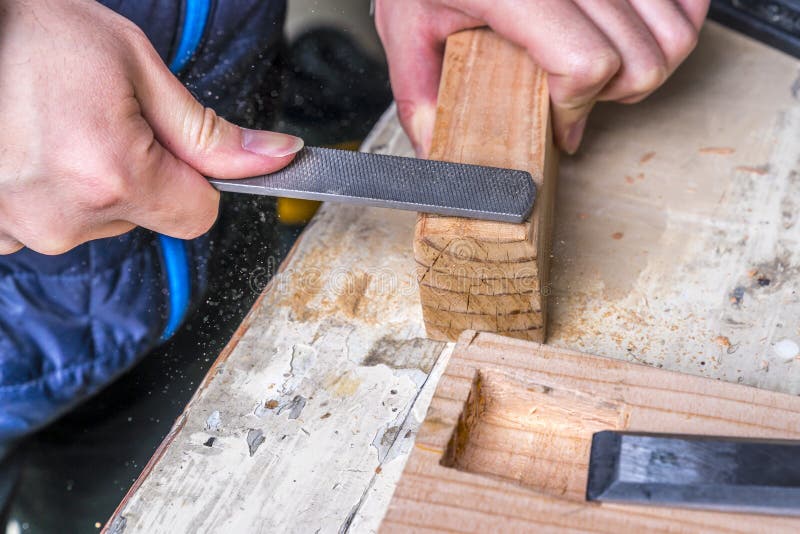 Woodwork stock image. Image of construction, closeup - 176577687
