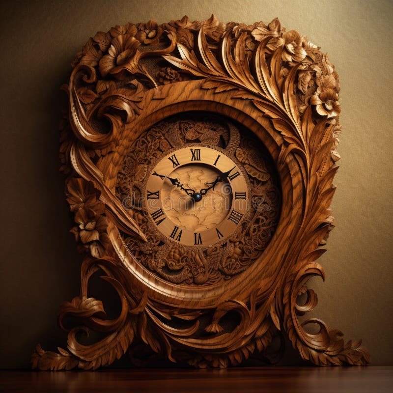 Woodworking in Architectural Elements Showcase Image Stock Illustration ...