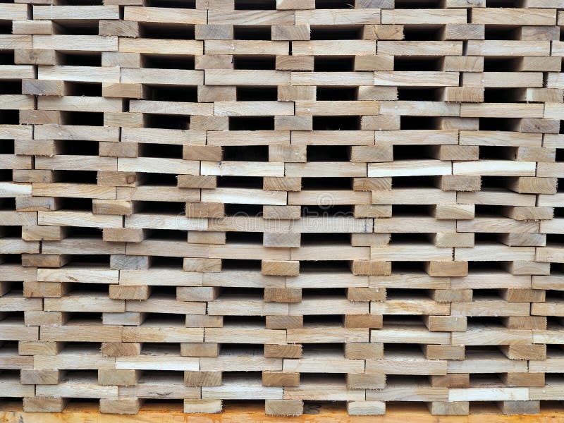 Woodworking Blanks in a Stack Stock Photo - Image of closeup, material ...