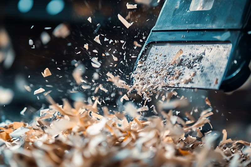 Woodworking Dust Close Up stock illustration. Illustration of industry ...