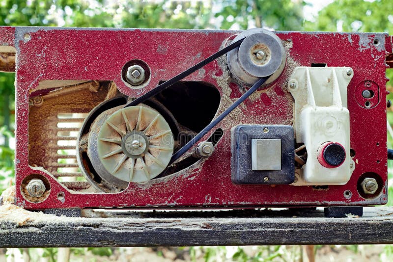 Woodworking machine stock image. Image of disk, industrial - 32649047
