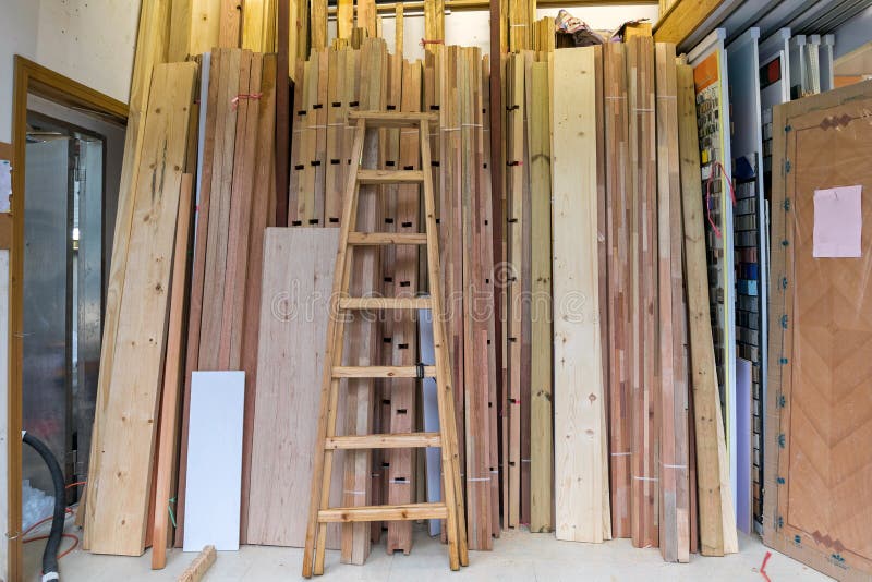 Wood Warehouse stock image. Image of kong, storage, ready - 157771045