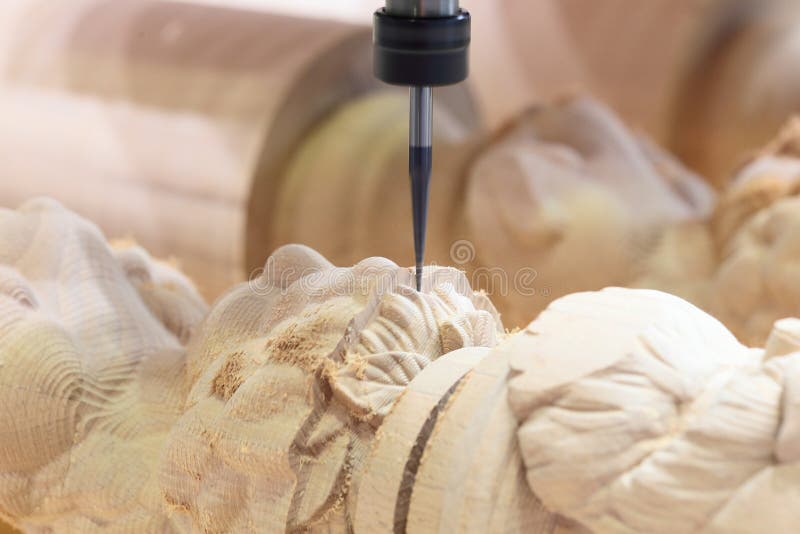 Woodworking Milling and Copy Machine Stock Photo - Image of cutter ...