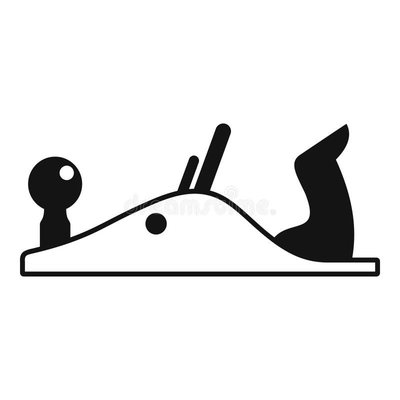 Woodworking Plane Tool for Smoothing Wood Surfaces Stock Illustration ...