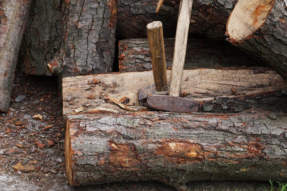 Woodworking in Progress Using Traditional Hand Tools Stock Image ...
