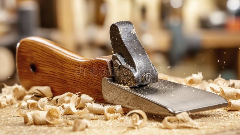 Woodworking Technique Showcase Crafting with Hand Tools in Artisan ...