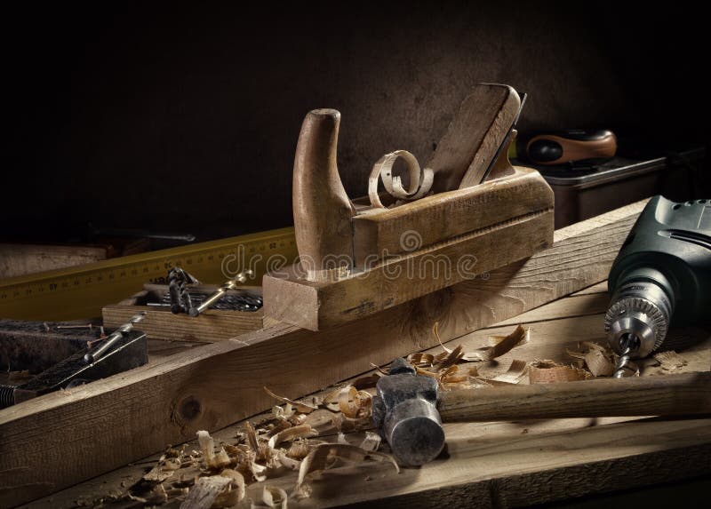 Woodworking Still Life stock photo. Image of chips, work - 328294