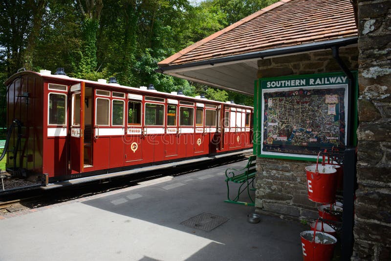 Woody Bay Station North Devon UK Editorial Stock Photo - Image of ...