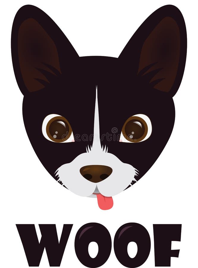 Woof vektor illustrationer. Illustration av hundar, woof - 47257230