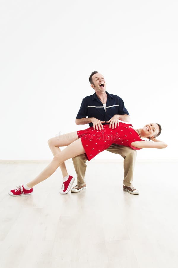 Woogie De Boogie De Danse De Rock Photo stock - Image du beau, boogie ...