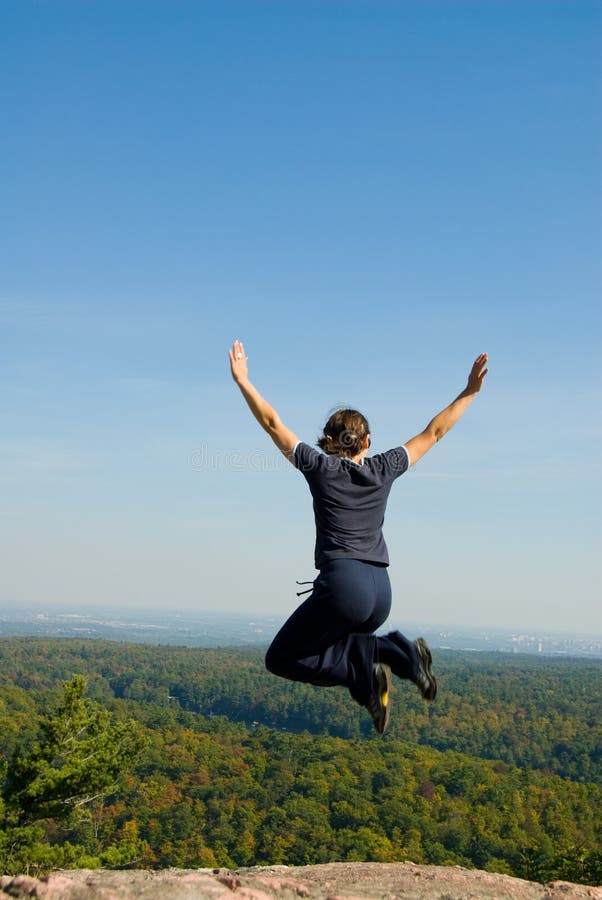Woohoo! stock image. Image of jumping, celebrate, haven - 3320927
