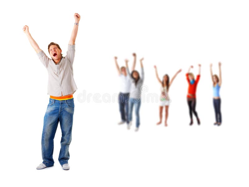 WooHoo!!! we Won! stock photo. Image of arms, hands, holding - 2434788