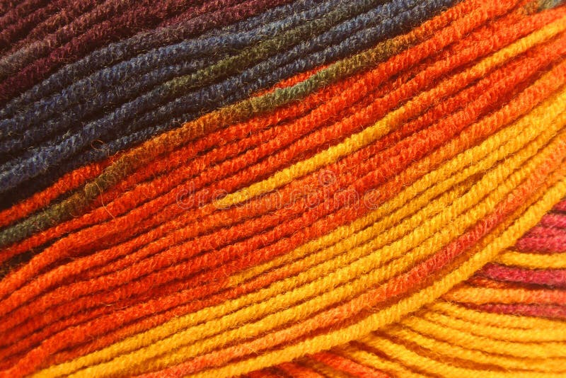 Multicolored Wool Braid stock image. Image of creative - 4692133