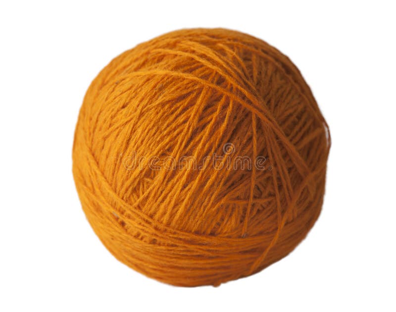 Wool ball. stock photo. Image of white, closeup, fiber - 23642874