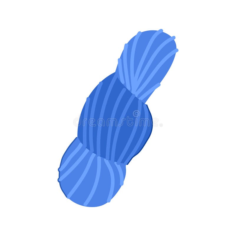 Wool Ball Yarn Cartoon Vector Illustration Stock Vector - Illustration ...