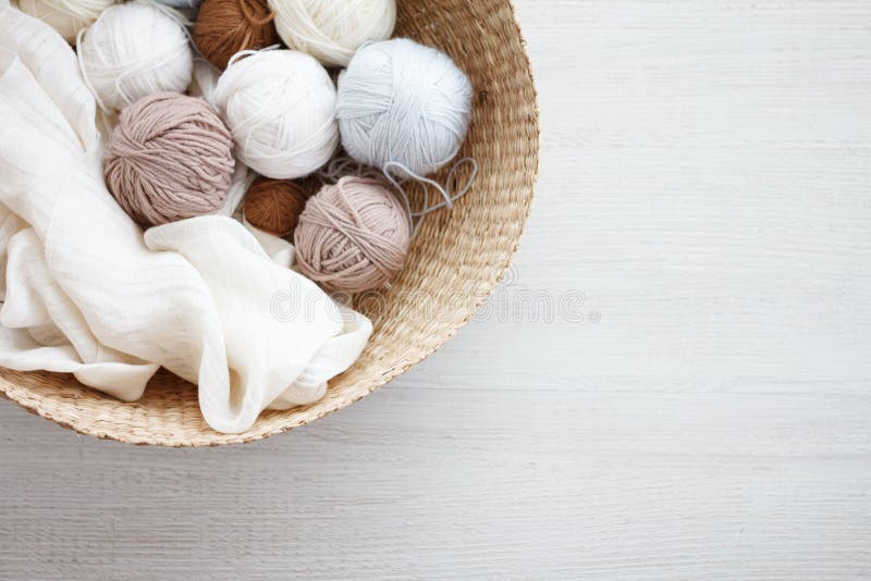 Wool balls stock photo. Image of hobby, sewing, hank - 70795018