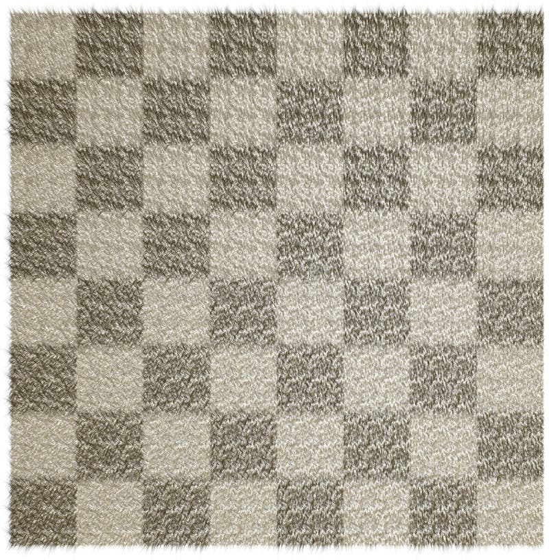 Wool Blanket Quilt Seamless Texture, Patchwork, 3d Illustration Stock ...